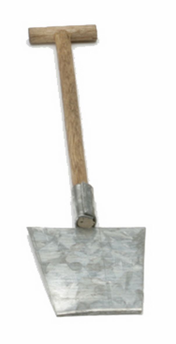 Pala plana de metal 9cm - Miniaturalia